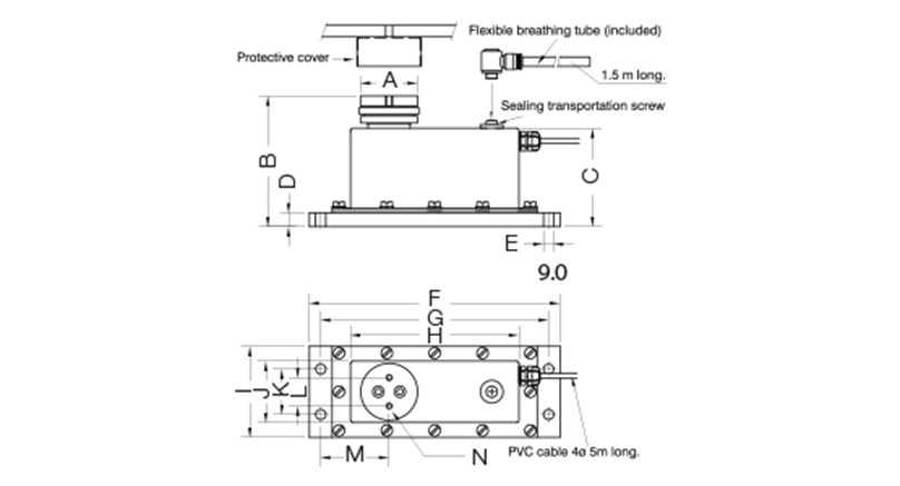 Rice Lake RL260FD Stainless Steel, Single Point Load Cell