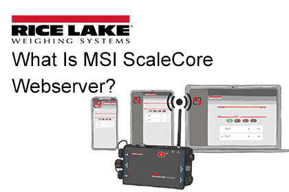 Knowledge Center | Rice Lake Weighing Systems