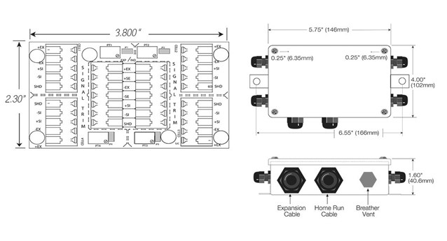 JB4SS TuffSeal® Signal Trim Junction Box