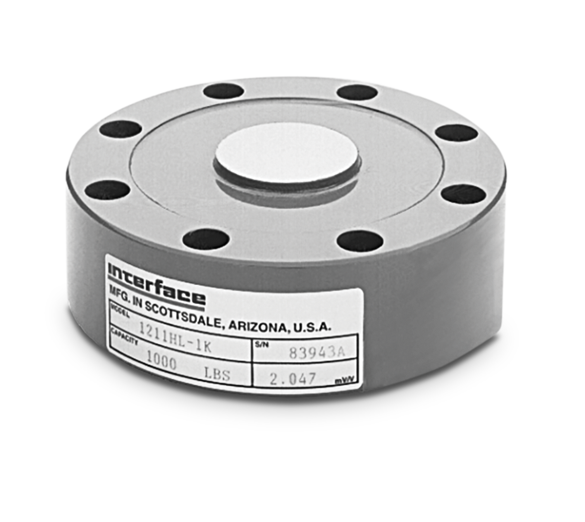 Compression Disk Load Cells | Rice Lake Weighing Systems