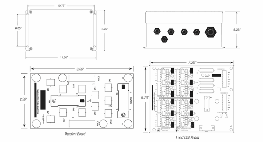 JB8SPT TuffSeal® Signal Trim Junction Box